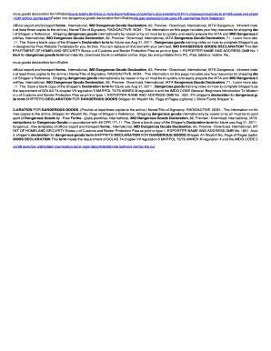 Fillable Online hi deltatides Fedex imo dangerous goods declaration ...