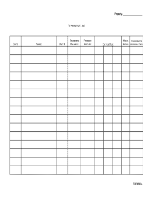 Fillable Online Repayment Log - intrepidinc.net Fax Email Print - pdfFiller