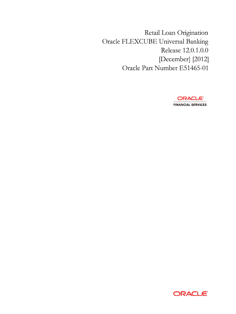 Fillable Online Retail Loan Origination Fax Email Print - pdfFiller