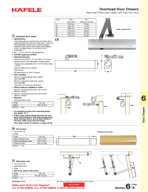 Rack And Pinion Door - Fill Online, Printable, Fillable, Blank | pdfFiller