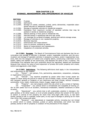 Fillable Online SUB-CHAPTER 2 Fax Email Print - pdfFiller