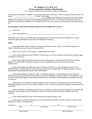 Fillable Online Medicare Waiver.doc Fax Email Print - pdfFiller