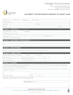 Fillable Online sb qld edu ADF4916 - ADF Credit Card Authority (CC ...