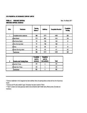 Fillable Online ICICI PRUDENTIAL LIFE INSURANCE COMPANY LIMITED FORM L ...