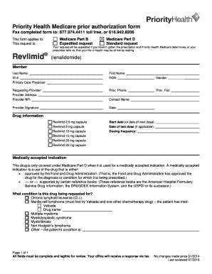 Fillable Online Medicare Prior Authorization Form. Request Medicare ...