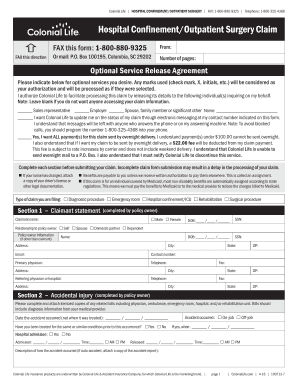 Fillable Online 100713-7 Hospital Confinement.indd Fax Email Print ...