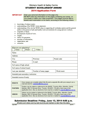 Fillable Online Workers Health and Safety Centre - WHSC Fax Email Print ...