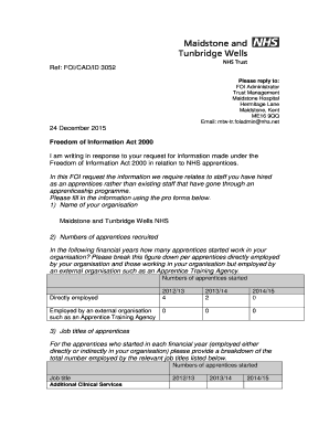 Fillable Online Ref: FOI/CAD/ID 3052 Fax Email Print - pdfFiller