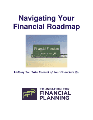 Fillable Online foundation-finplan Navigating Your Financial Roadmap ...