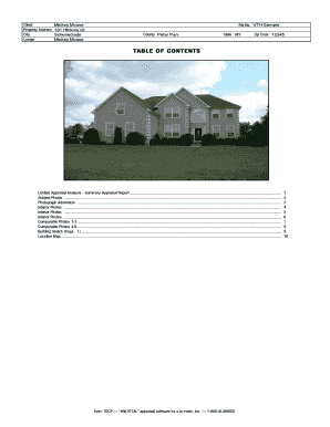 Fillable Online Sample (VTH) Report - valuetrustedhomes.com Fax Email ...