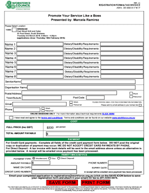 Fillable Online save form print form - Workforce Council Fax Email ...