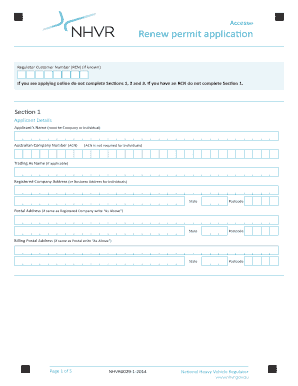 Fillable Online AccessRP Renew permit application - VicRoads Fax Email ...