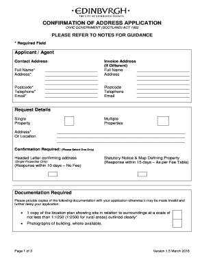 Fillable Online Civic Government (Scotland) Act 1982. Street Naming and ...