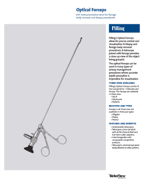 Fillable Online Optical Forceps Fax Email Print - pdfFiller