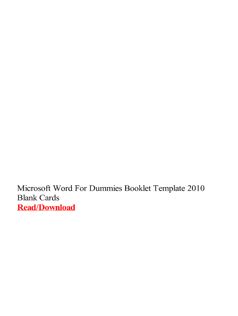 Fillable Online rack card template Fax Email Print - pdfFiller