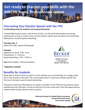 Fillable Online Get ready to sharpen your skills with the MNCPA Young ...