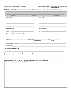 Fillable Online wilsoncenter INSTRUCTIONS FOR APPLICANTS - Wilson ...