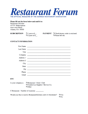 Fillable Online Please fill out the form below and mail it to ...