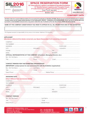 Fillable Online download sil 2016 application form Fax Email Print ...