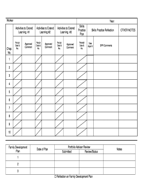 Fillable Online rcma FDC Portfolio Development Tracking Form.doc - rcma ...