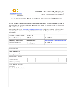 Fillable Online EN Request form exemptions IBM Fax Email Print - pdfFiller