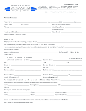 Fillable Online Adult-Exam Fax Email Print - pdfFiller