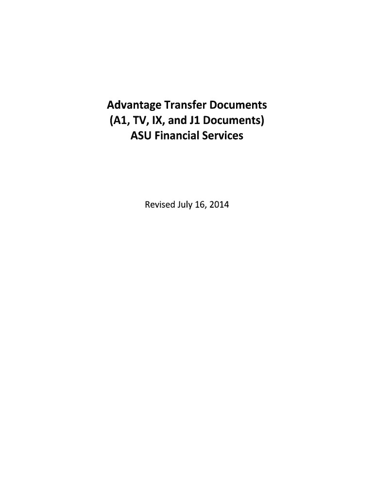Fillable Online Advantage Transfer Documents Fax Email Print - pdfFiller