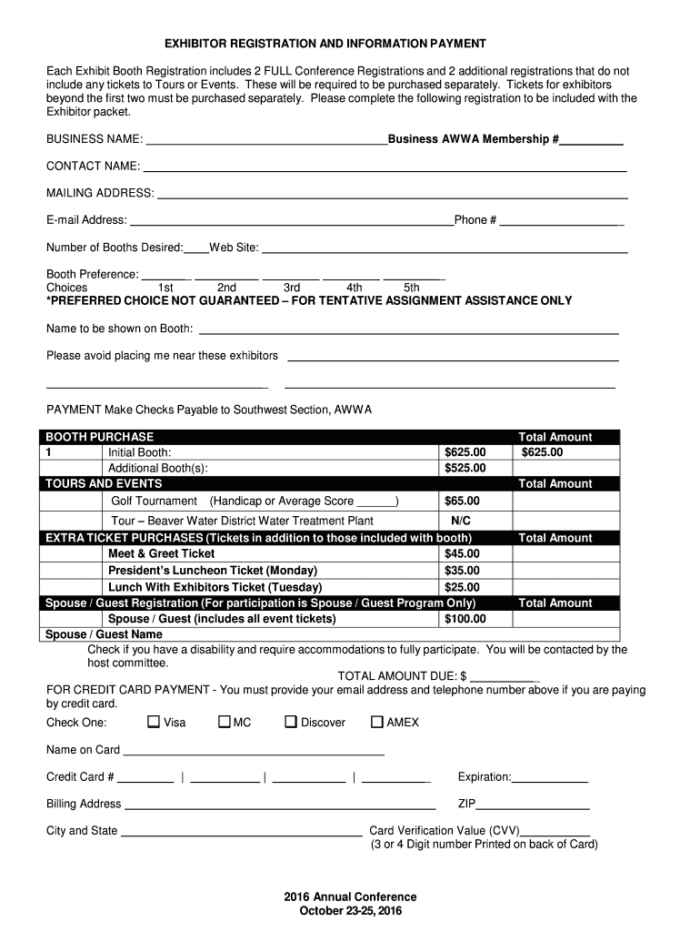 Fillable Online swawwa EMBASSY SUITES JOHN Q Fax Email Print - pdfFiller