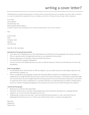 Fillable Online pods uoregon Resume & Cover Letter PODS Career Services ...