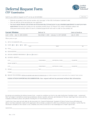 Fillable Online ctpcert afponline CTP Examination Fax Email Print - pdfFiller