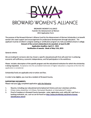 Fillable Online broward BWA - Broward College - broward Fax Email Print ...