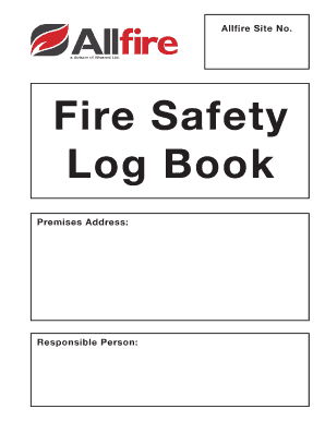 Fillable Online Fire Log Book - Allfire Fax Email Print - pdfFiller