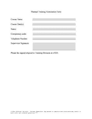 Fillable Online navair navy Planned Training Request Form Fax Email ...
