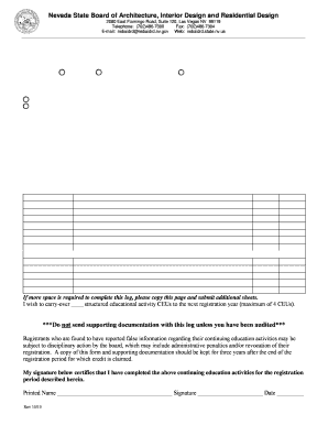 Fillable Online nsbaidrd state nv INSTRUCTIONS TO FILL OUT THE NEVADA ...