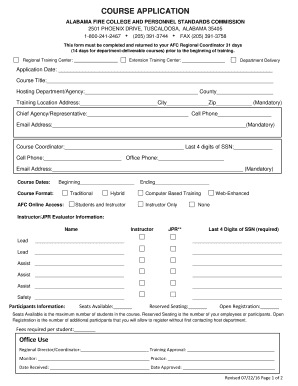 Fillable Online alabamafirecollege Exam Proctor Training - The Alabama ...