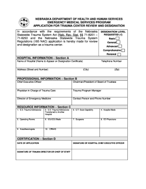 Fillable Online dhhs ne MISSOURI DEPARTMENT OF HEALTH - Nebraska Fax Email Print - pdfFiller