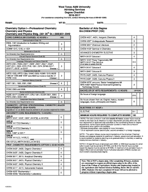 Fillable Online wtamu WT ID: Fax Email Print - pdfFiller