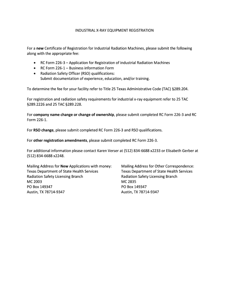 Fillable Online For a new Certificate of Registration for Industrial ...