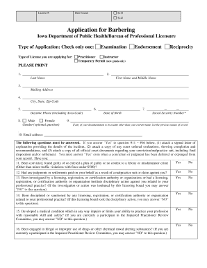 Fillable Online Temporary Permit (new grads only) PLEASE PRINT Fax ...