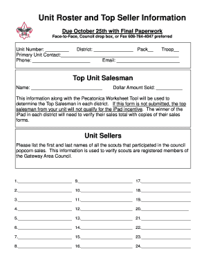 Fillable Online gacbsa Top Salesman Worksheet - gacbsa Fax Email Print ...