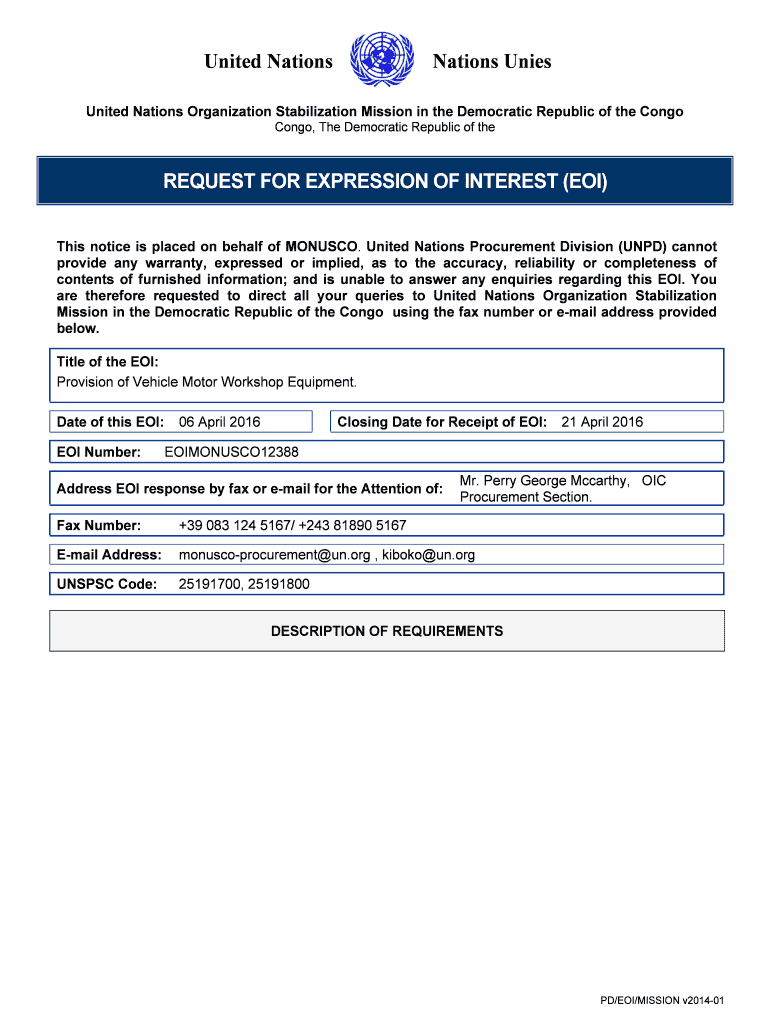 Fillable Online un United Nations Nations Unies - un Fax Email Print ...
