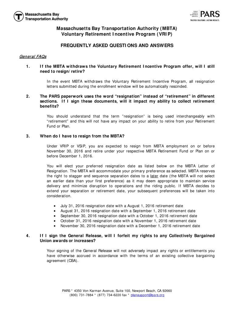 Fillable Online Massachusetts Bay Transportation Authority (MBTA) Fax ...