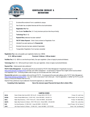 Fillable Online rainiercsd campus codes - Rainier Christian Schools ...