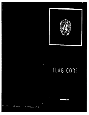 Fillable Online FLAG CODE Fax Email Print - pdfFiller