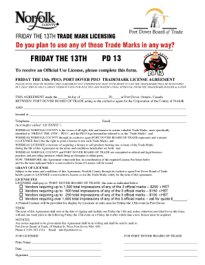 Fillable Online FRIDAY THE 13TH PD 13 Fax Email Print - pdfFiller