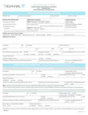 Fillable Online member change form - pvmaAssure Fax Email Print - pdfFiller