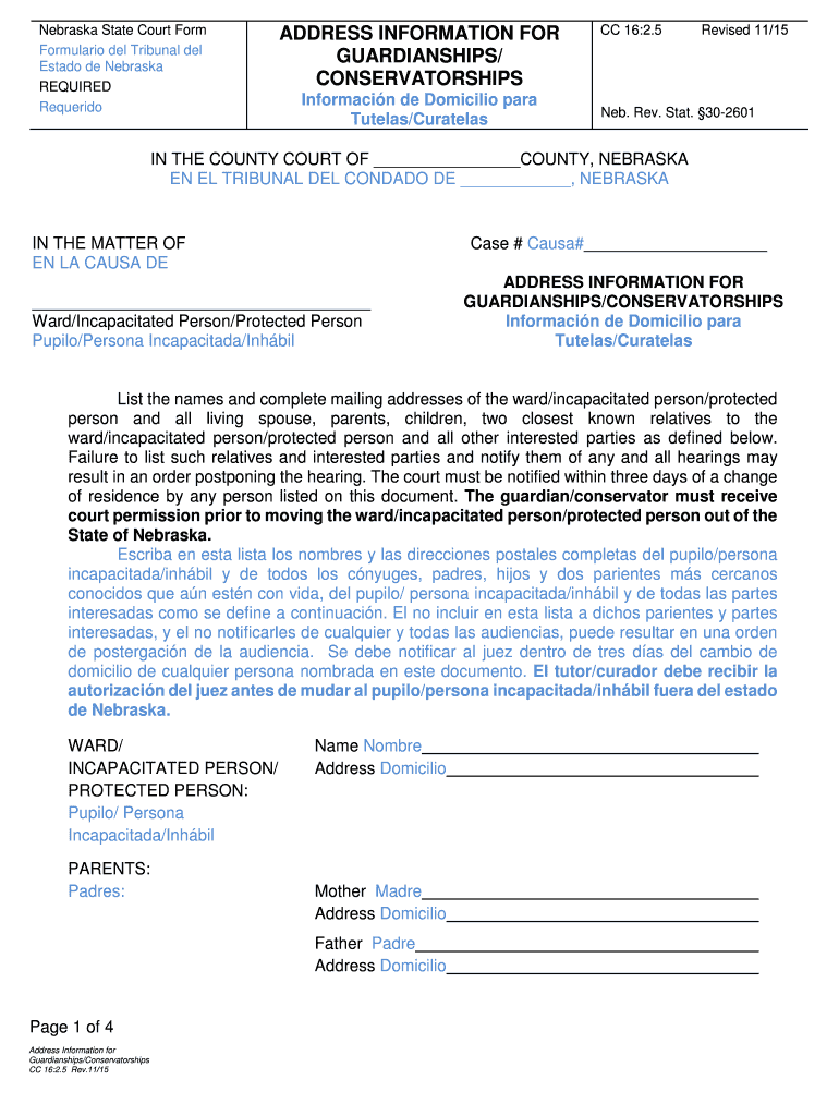 Fillable Online Informaci n de Domicilio para Fax Email Print - pdfFiller