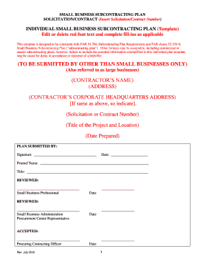 Fillable Online SOLICITATION/CONTRACT (Insert Solicitation/Contract ...