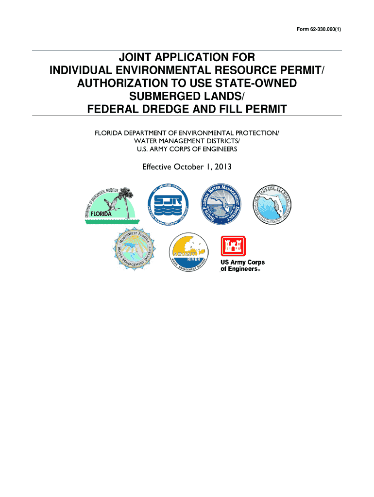 Fillable Online swfwmd state fl JOINT APPLICATION FOR INDIVIDUAL ...