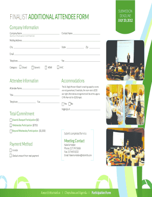 Fillable Online Award Categories Criteria Fax Email Print - pdfFiller